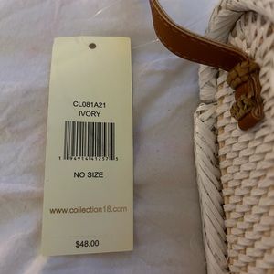 collection 18 | Bags | Adorable Rattan Summer Ivory Crossbody Bag Purse ...